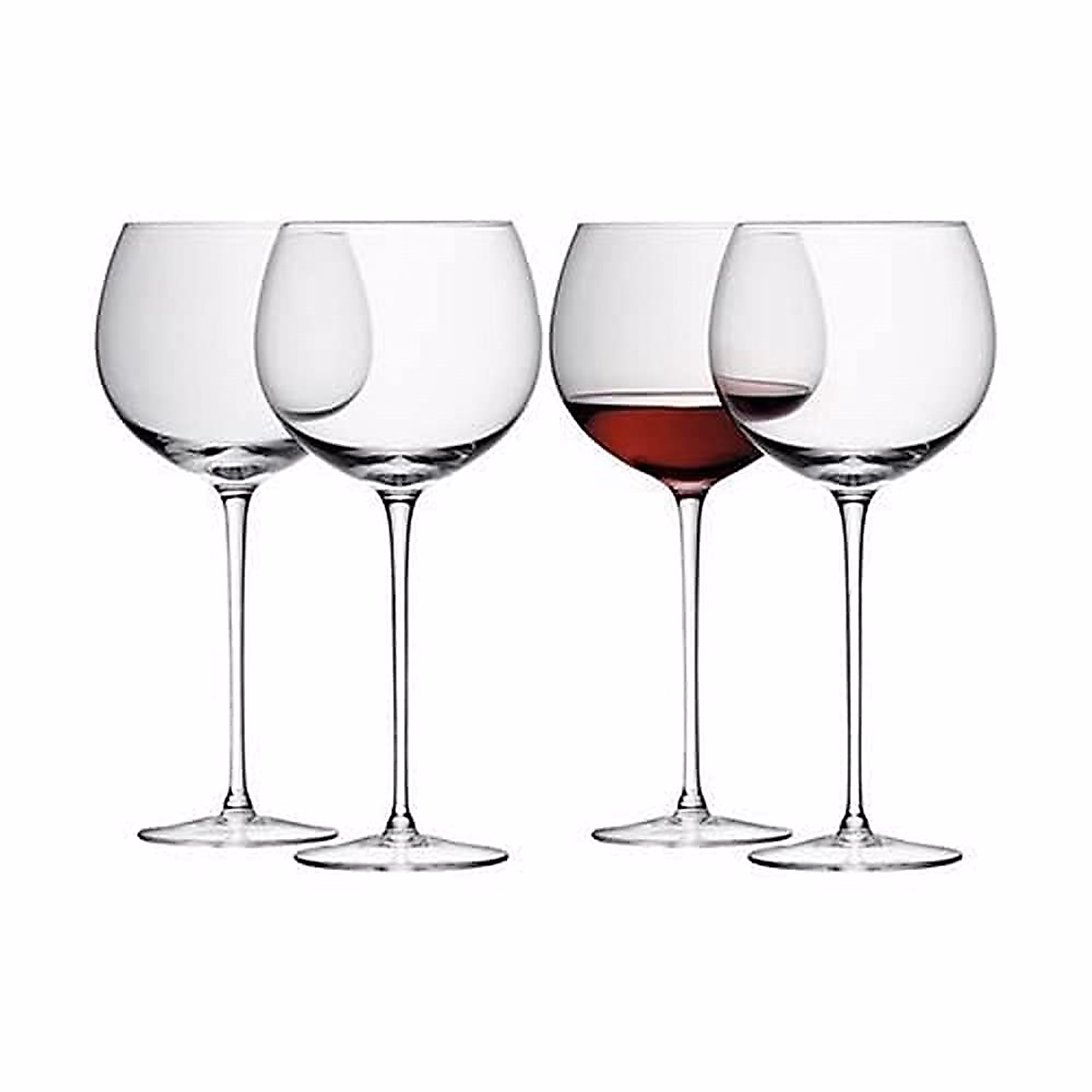 LSA International Wine Balloon Glass (4 Pack), 19.3 fl. oz., Clear