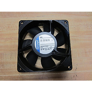 ebm-papst 9906 Fan, Square; 119 mm L x 119 mm H; 25 mm; 115 V; 79.5 CFM; 60 Hz; 12 W; Axial
