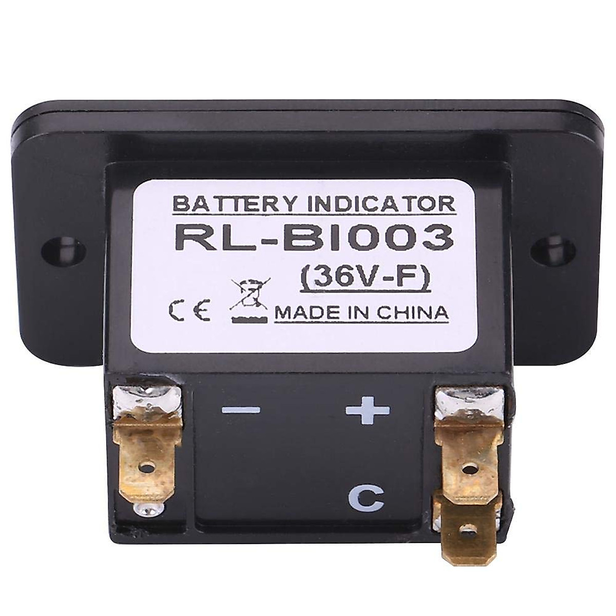 LED Battery Indicator, 12V/24V/36V/48V Led Digital Battery Indicator Meter Gauge with Hour Meter for Cart(36V)