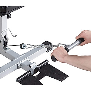 GDLF LAT Pull Down Machine Low Row Cable Fitness Exercise Body Workout Strength Training Bar Machine