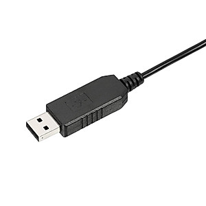 PATIKIL 6W 0.5A USB Step Up Voltage Converter, DC 5V to DC 12V Power Supply Adapter Jack 4.0x1.7mm Cable for Router LED Lamp Speakers