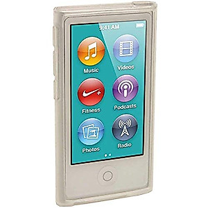 for iPod Nano 7 8 Case, Candy Color Soft TPU Rubber Gel Protective Skin Case Cover for Apple iPod Nano 7 7th 7G Generation 8 8th Generation (Only Clear Color)