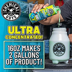 Chemical Guys WAC_707 EcoSmart Hyper Concentrated Waterless Car Wash and Wax (1 Gal) and Acc_130 Professional Chemical Resistant Heavy Duty Bottle and Sprayer (32 oz)