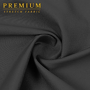 Hybrid & Company Women's Hyper Stretch Denim Capri Short Jeans Q44876 CHARCOAL Xlarge