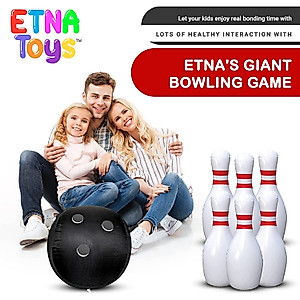 Etna Giant Inflatable Bowling Set