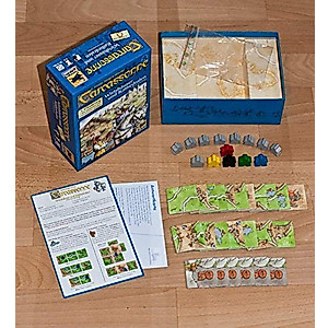 Carcassonne Inns & Cathedrals Expansion - Tile-Laying Medieval Board Game, Ages 7+, 2-6 Players, 45 Min Playtime by Z-Man Games