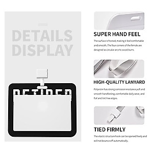 Army Retired Flag Durable Hanging Rope Card Badge Holder for All Occasions2