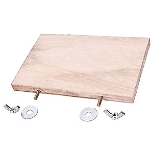 CoscosX 3Pcs Pet Parrot Bird Cage Perches Square Wooden Stand Platform Budgie Toys Bird Tree Perches for Parakeets