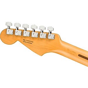 Fender American Ultra Luxe Stratocaster Floyd Rose HSS - Mystic Black with Rosewood Fingerboard