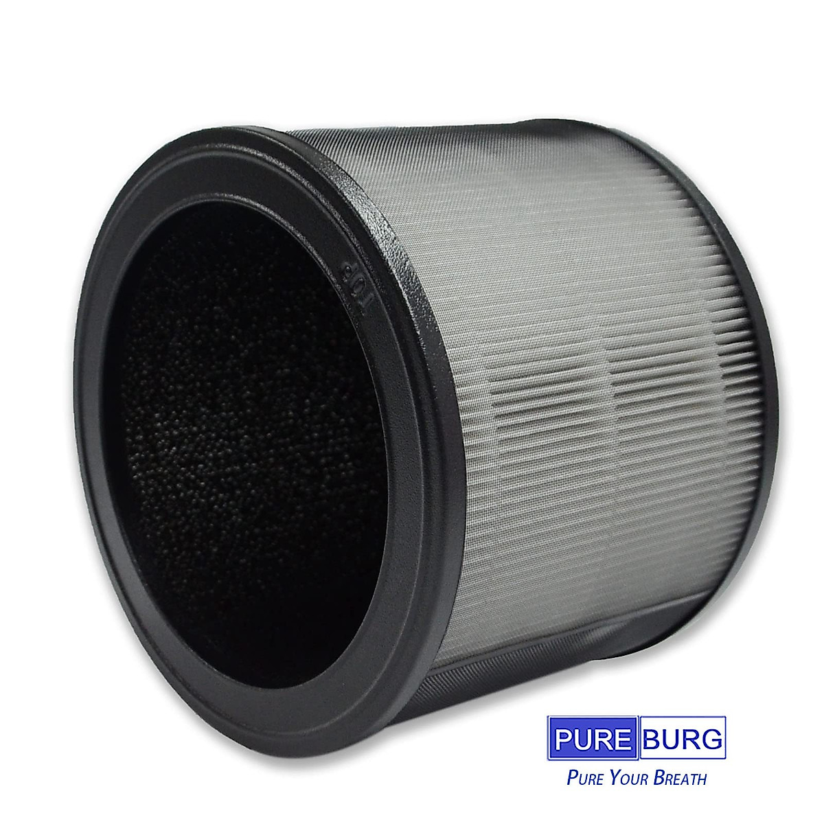 PUREBURG A231 A230 True HEPA Replacement Filters Compatible with Winix A230 A231 PlasmaWave Air Purifiers, Filter O, 1712-0100-00, H13 3-Stage Filtration Activated Carbon Air Clean Dust VOCs,2-Pack