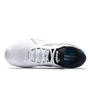 Diadora Trofeo Ag Pkl, Color: White/Black/Blue Jewel, Size: 10 (101.178982C9811.10)