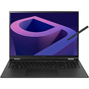 LG 16T90R-K 16" WQXGA IPS Touchscreen Laptop 2023 New ~ Intel i7-1360P 12-Core ~ Intel Iris Xe Graphics ~ Backlit Keyboard ~ Thunderbolt 4 ~ Wi-Fi 6E ~ 32GB LPDDR5 2TB SSD ~ Win11 Pro WWC 32GB USB