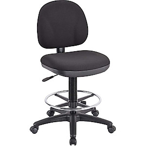 Lorell 80008 Adjustable Multi Task Stool,24-Inch x24-Inch x40-1/2-Inch x50-1/2-Inch ,Black