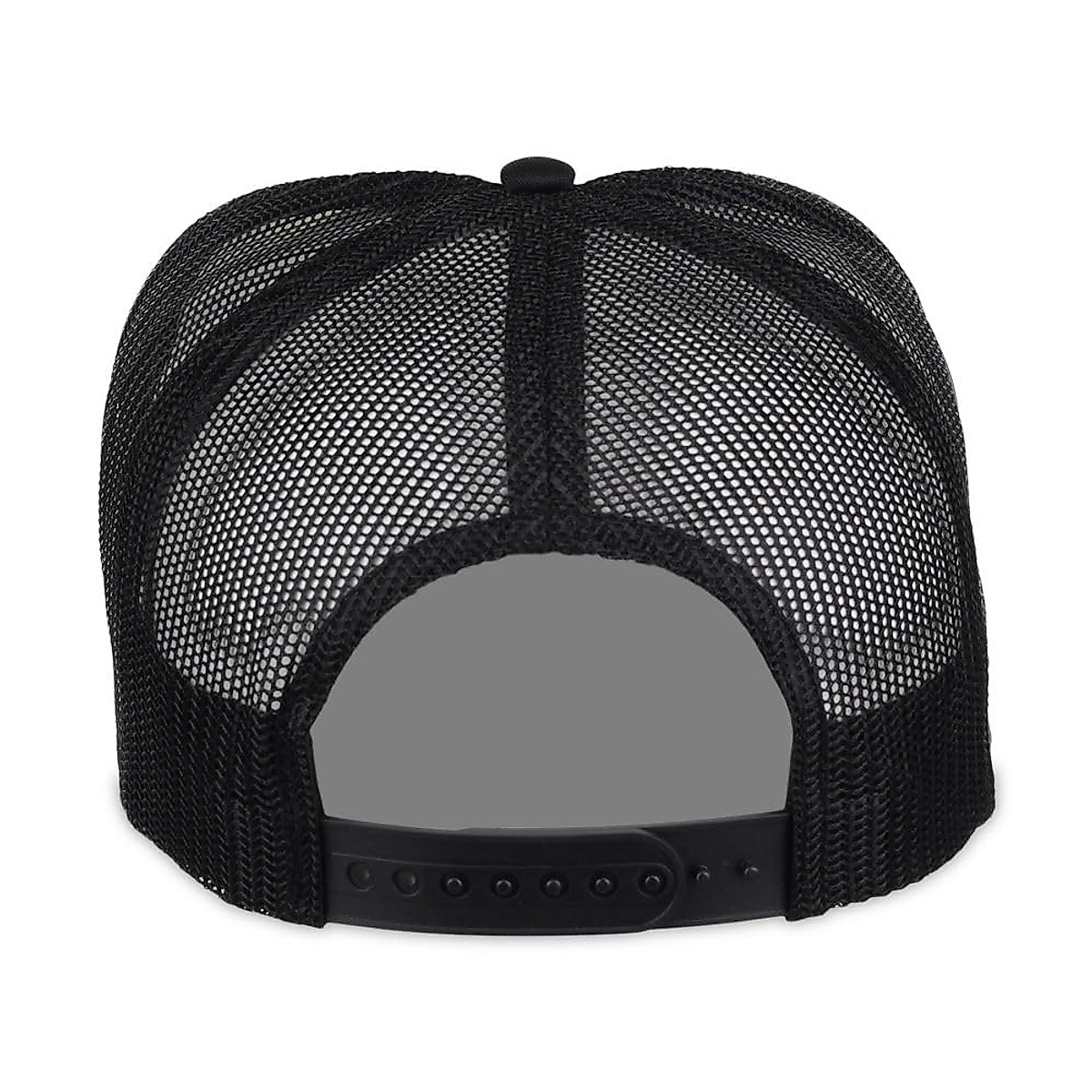 Grateful Dead Dancing Bears Foam Trucker Adjustable Snapback Hat BLK/WHT, Black/White