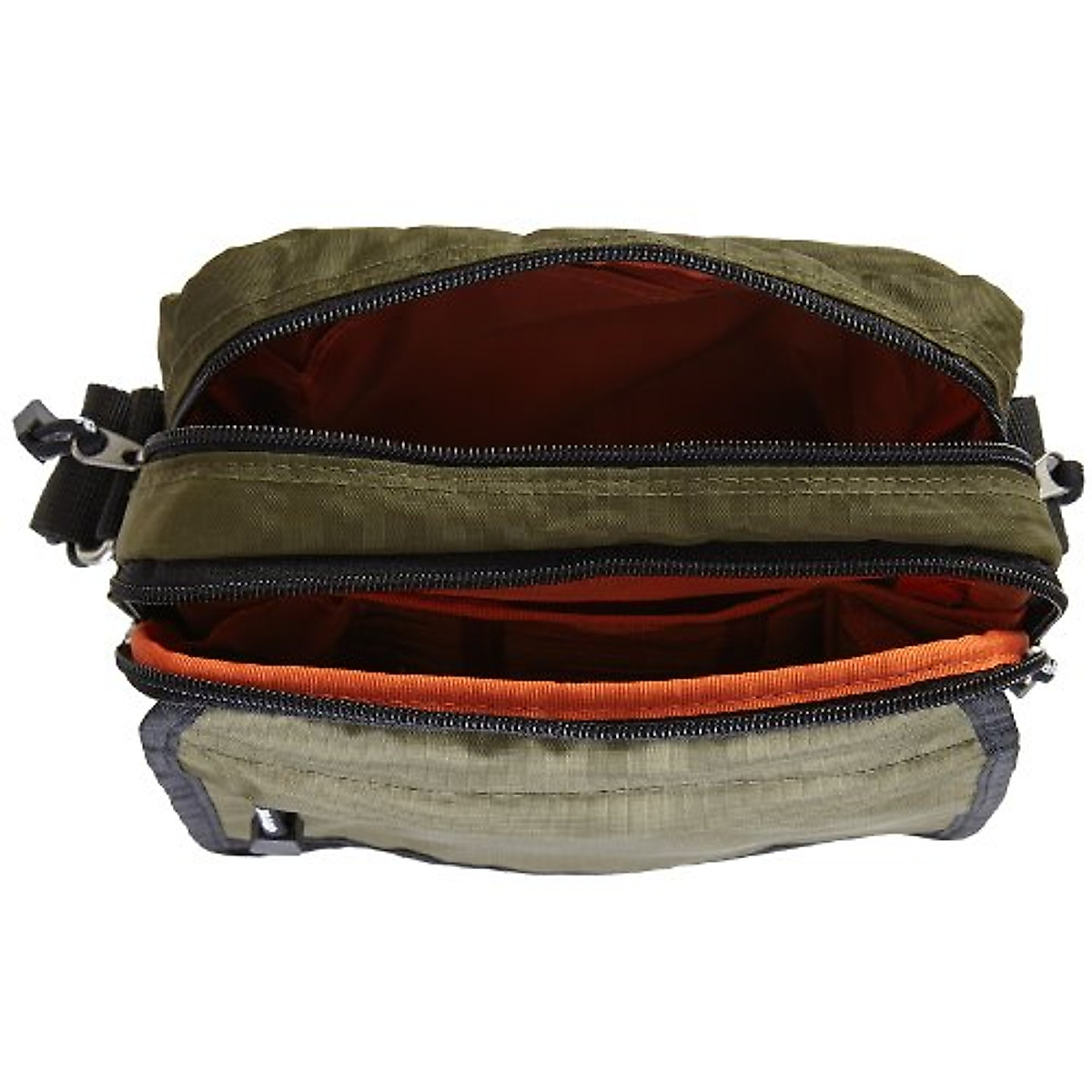 Derek Alexander Ns Top Zip Shoulder Bag, Olive, One Size