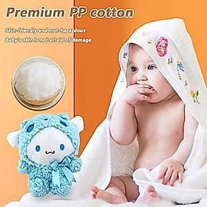 wiemsdoy Strawberry Plush Toy 9'' Cinnamoroll My Melody Plush Toy Cute Pochacco Pompompurin Dog Stuffed Animals Soft Doll Baby Girls Kids Toys Gifts (Blue)