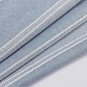 Dainty Home Bathroom Shower Curtains - Blue Shower Curtain with Elegant Design - Luxury Washable Shower Curtains for Bathroom, Hotels