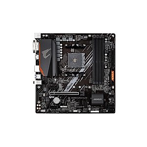 Gigabyte A520M AORUS Elite (AMD Ryzen AM4/MicroATX/5+3 Phases Digital PWM/Gaming GbE LAN/NVMe PCIe 3.0 x4 M.2/2 Display Interfaces/Q-Flash Plus/RGB Fusion 2.0/Motherboard)