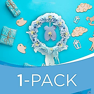 Your Favorite Moments Hanging Decoration: Blue Baby Boy Hanging Decor for Baby Shower, Gender Reveal, Birthdays