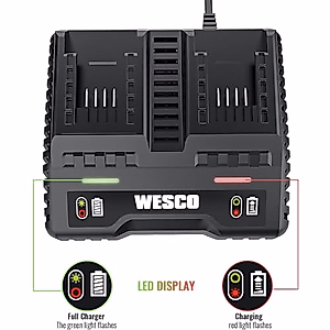 WESCO 20V Charger, WS9919