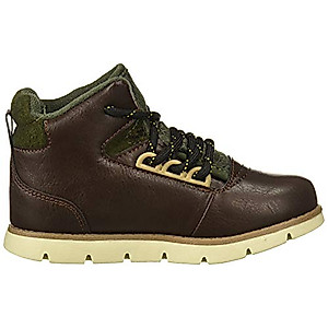 OshKosh B'Gosh Boys' Alder Ankle Boot, brown, 4 M US Toddler
