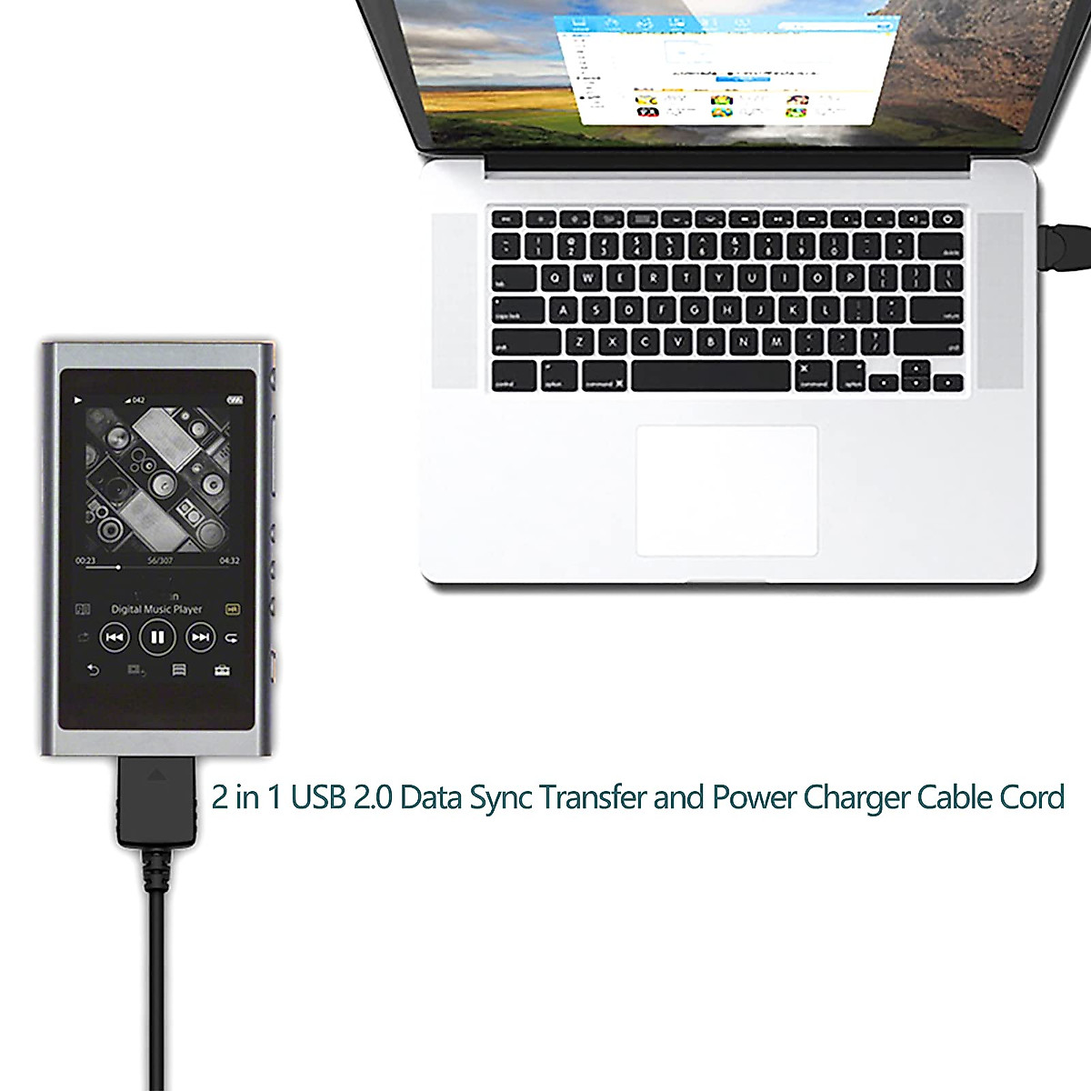 Draw a dragon Replacement Wall Charger MP3 MP4 Player USB Charger Cable Compatible with Sony Walkman NWZ Charging Cable for A Series, S Series, E Series, X Series, Z Series… B08BZGFFZV