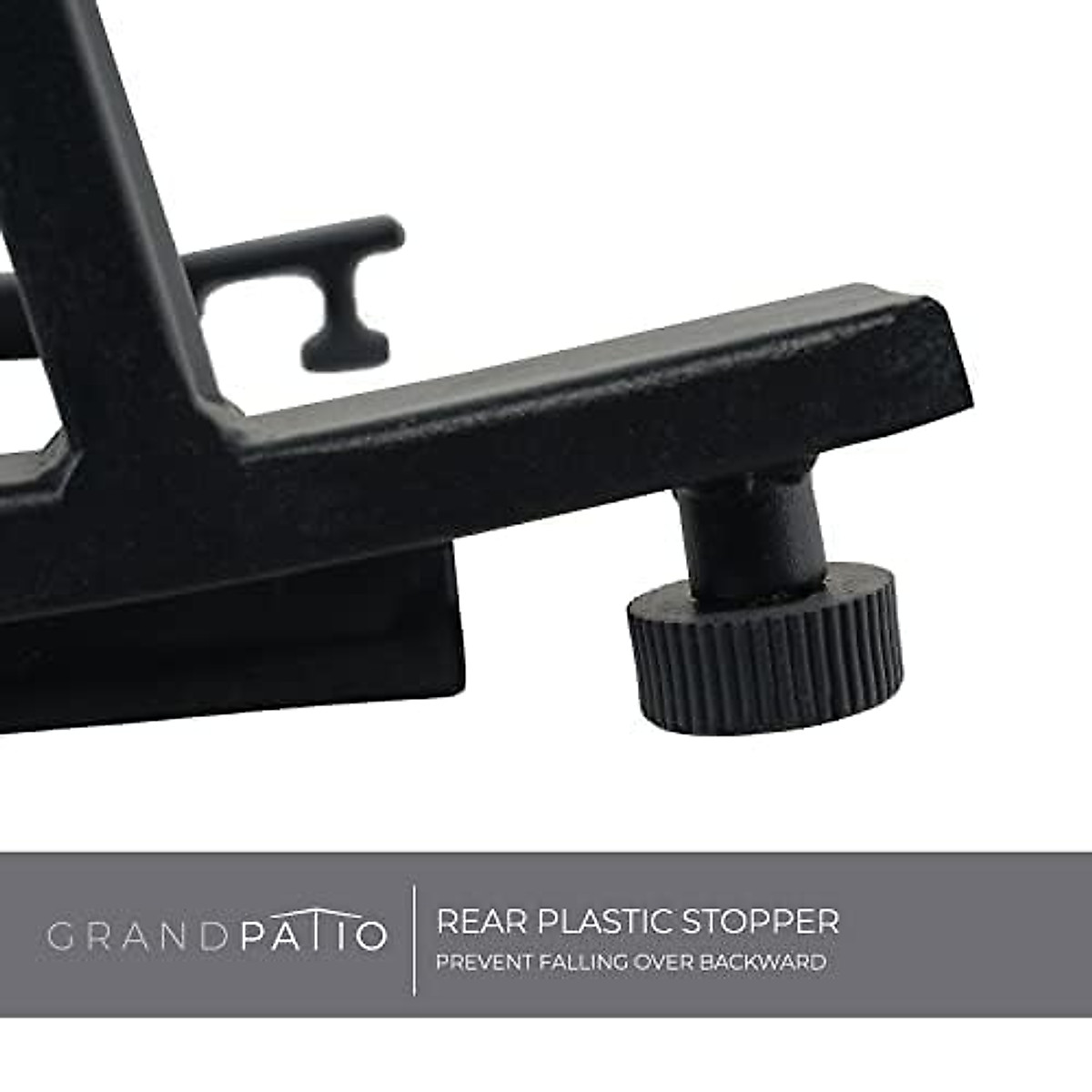 Grand patio Outdoor Rocking Chair Steel Rocker Seating Outside for Front Porch, Mesh Sling, Garden, Patio, Backyard (Blue 2PC)