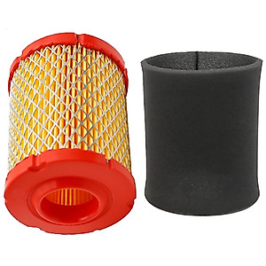 Annolai 937-05066 Air Filter for MTD 737-05066 547cc OHV Cub Cadet XT1 LT42 XT1-LT42 XT1-LT46 Parts 4X90HU 8X90KU 8X90ZU 9X90HU CLT42H Craftsman T1300 T1500 Troy Bilt TB42 TB46 Lawn Mower, Pack of 2