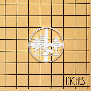 Forest Moose cookie cutter, 1 piece - Bakerlogy