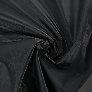 Mothinessto Spa Bath Rainproof Cover, Tear Resistant Dustproof Outdoor Spa Tub Cover 190 Silver Coated Polyester Taffeta for Garden(Black)