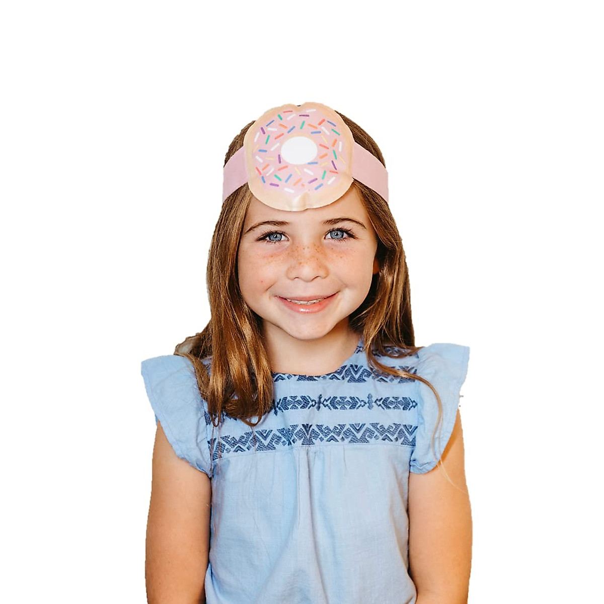 GooseEgged - Hands Free Ice Pack for Kids; Kids Ice Pack, Ice Packs for Kids, Kids Ice Packs for Boo Boos - for Bumps and Temperatures; Baby Shower and Registry Essential (Donut)