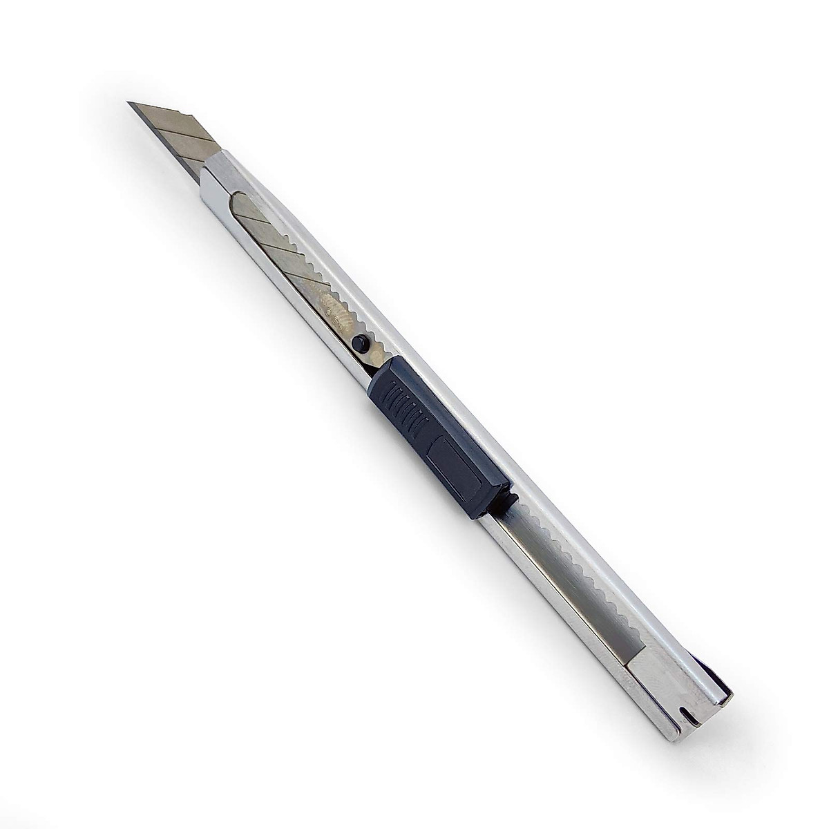 9mm Utility Knife Blades Replacement, 50 Pcs Snap-Off Blades with a Retractable Utility Knife, Carbon Steel Blades For Vinyl Knife, Box Cutter, Craft Knife, Use in Office, Home, Arts, Crafts