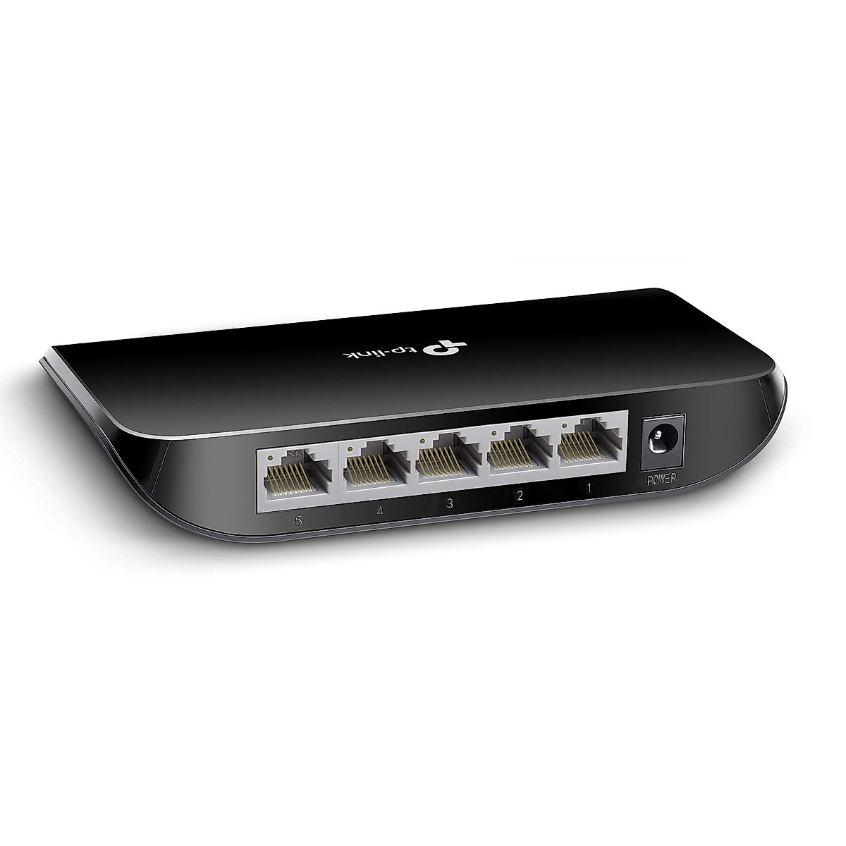 TP-LINK TL-SG1005D 10/100/1000Mbps 5-Port Gigabit Desktop Switch, 10Gbps Capacity(Renewed).