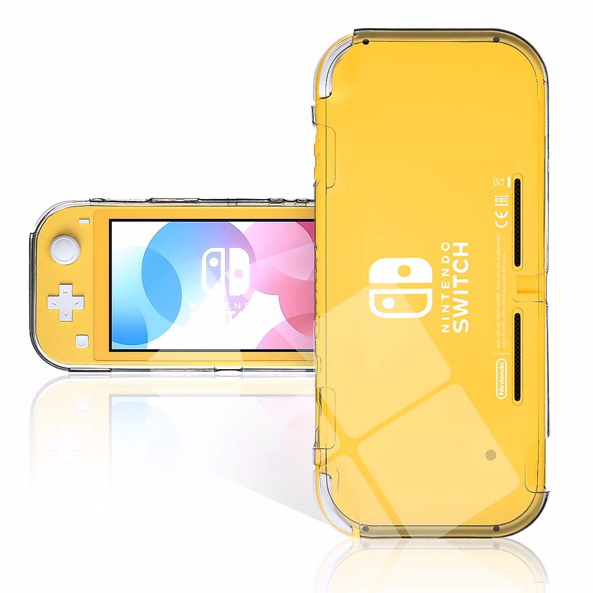 HEATFUN TPU Case for Nintendo Switch Lite, Soft Protective Case for Nintendo Switch Lite - Clear