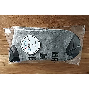 Mens Novelty Socks If You Can Read This Bring A Beer Sock Funny Birthday Gifts for Him (Grey)