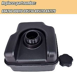 Fuel Tank Fits for Most 121000 122000 Model Engines Replaces 694260 698110 695736 695728 697779 799863