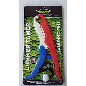 LINE CUTTERZ Unique Patented and Safe, Floating Lunker Tamer Fish Gripper with Wrist Strap - Hero Limited Edition