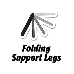 MARTIN Portable Propane Bbq Gas Grill 14,000 Btu Porcelain Grid with Support Legs and Grease Pan