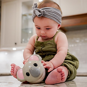 formula dispencer Melii Koala, grey,pink,clear, 8-ounce