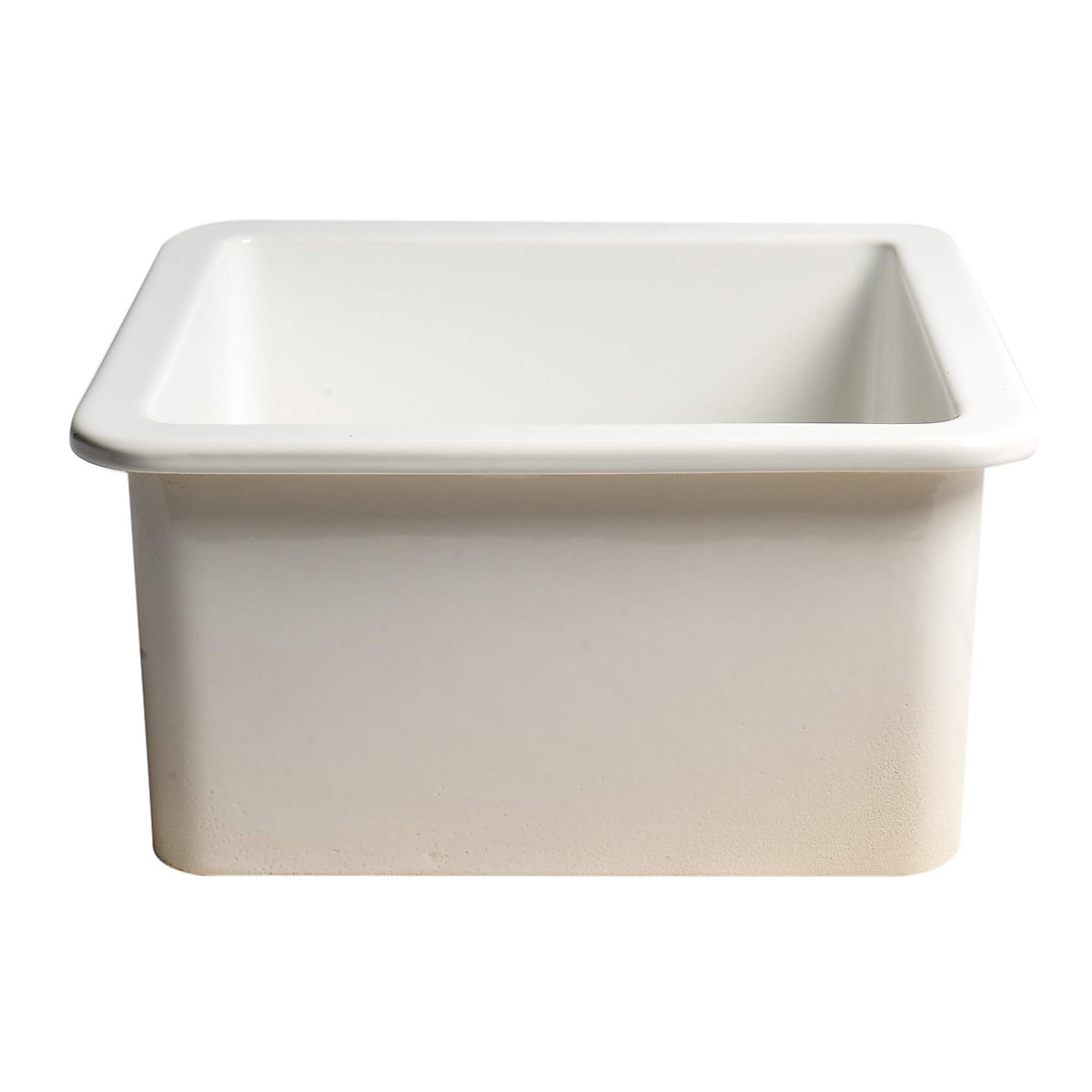ALFI brand ABF1818S-W Kitchen Sink, White