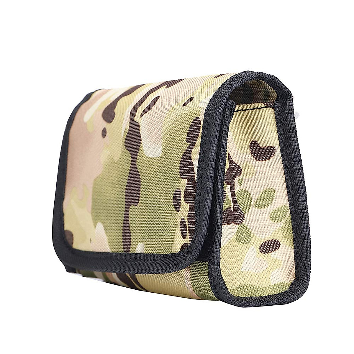 Pocket Knife Pouch Carrier Holder, 6.7"x4.3"x1.9" Small Knife Case, Large Capacity Small Knife Carrier Protectors, Knife Display Case for Survival Pocket Knife, Tactical, Outdoor, EDC Mini Knife