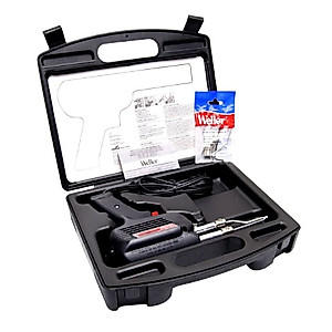 Weller 260-Watt/200W Professional Soldering Gun Kit with Three Tips and Solder in Carrying Case - D550PK, Corded Electric