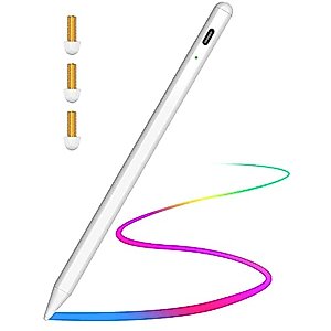 Stylus Pen for Apple iPad Pencil: Apple Pen for iPad (2018-2022) with Palm Rejection iPad Pen Compatible with iPad Pro 11/12.9 Inch iPad Air 3rd/4/5th Gen iPad 6/7/8/9th Gen iPad Mini5/6th Gen