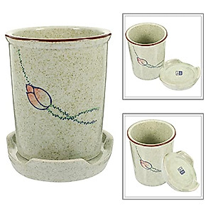 Hemoton Drainable Flatware Holder Household Cutlery Holder Desktop Spoon Holder Ceramic Utensil Holder