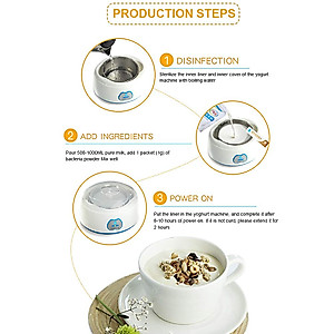 1 Bag of Yogurt Starter Includes 10pcs, Delicious Yogurt Starter, Mild Yogurt Starter