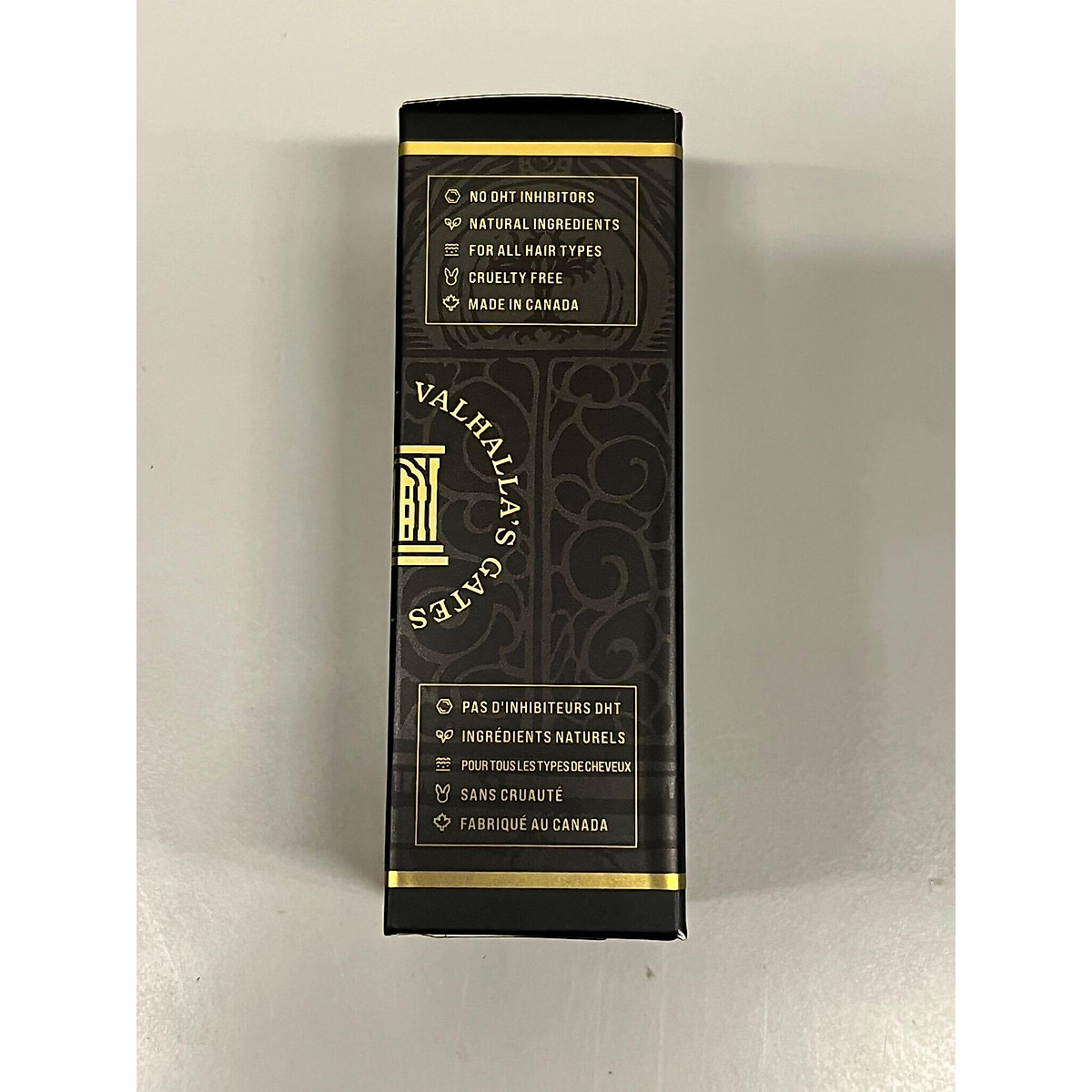 The Beard Struggle - Day Liquid Tonic Beard Oil - Gold Collection, Valhalla's Gates - Beard Oil for Men - Moisturize, Softens Hair, Reduces Itch - Day Time Beard Growth Oil (1 Fl oz)