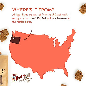 CRAFTED BY HUMANS LOVED BY DOGS Portland Pet Food Company Bacon Brew Biscuit Dog Treats (1 Pack, 5 oz Bag) – All Natural, Human-Grade, USA-Sourced and Made