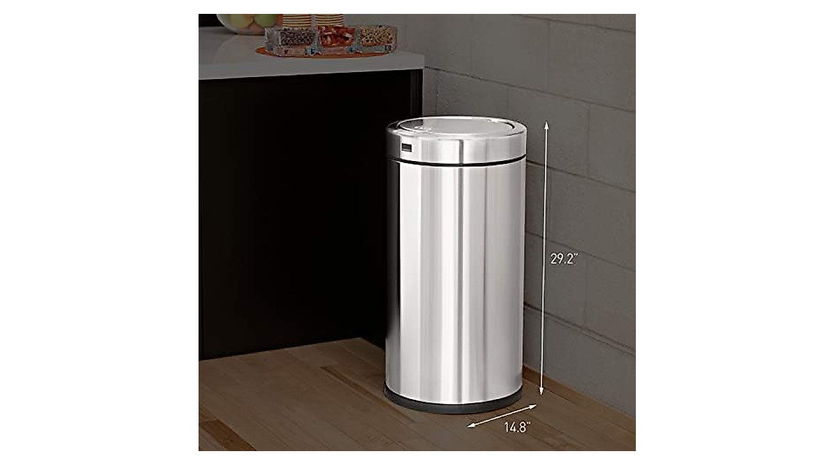 simplehuman 55L Swing Top Trash Can - ADA Compliant
