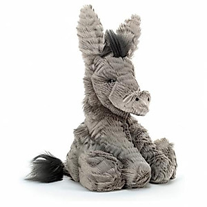 Jellycat Fuddlewuddle Donkey Medium Stuffed Animal