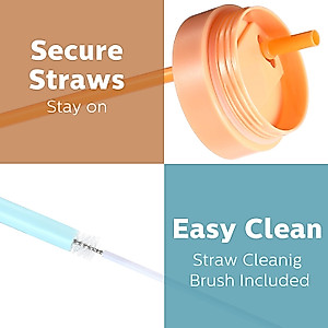 Skinny Tumblers Cups Set Matte Pastel Colored Acrylic Tumblers with Lids Straw and Straw Cleaner DIY Vinyl Gifts Reusable Cup for Cold Hot Drinks Tumblers Bulk, 16 oz (Lid with Slider)